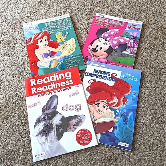 Disney | Other | Disney Educational Learning Activity Workbook Bundle ...